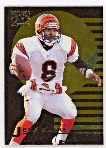 1997 Pinnacle Zenith Jeff Blake Card #43 Football | eBay