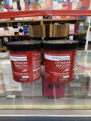 Two SoftSheen Carson Optimum Smooth Multi Mineral Creme Relaxer REGULAR ...