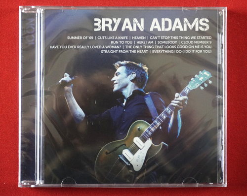 Bryan Adams Icon CD Summer of 69 Run To You Cuts Like A Knife Heaven ...