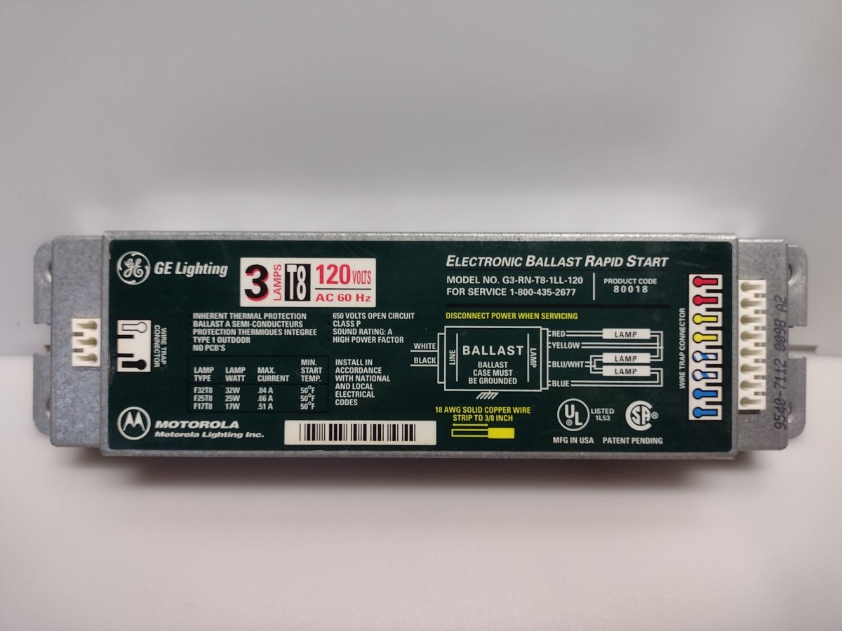 Rapid Start Electronic Ballast