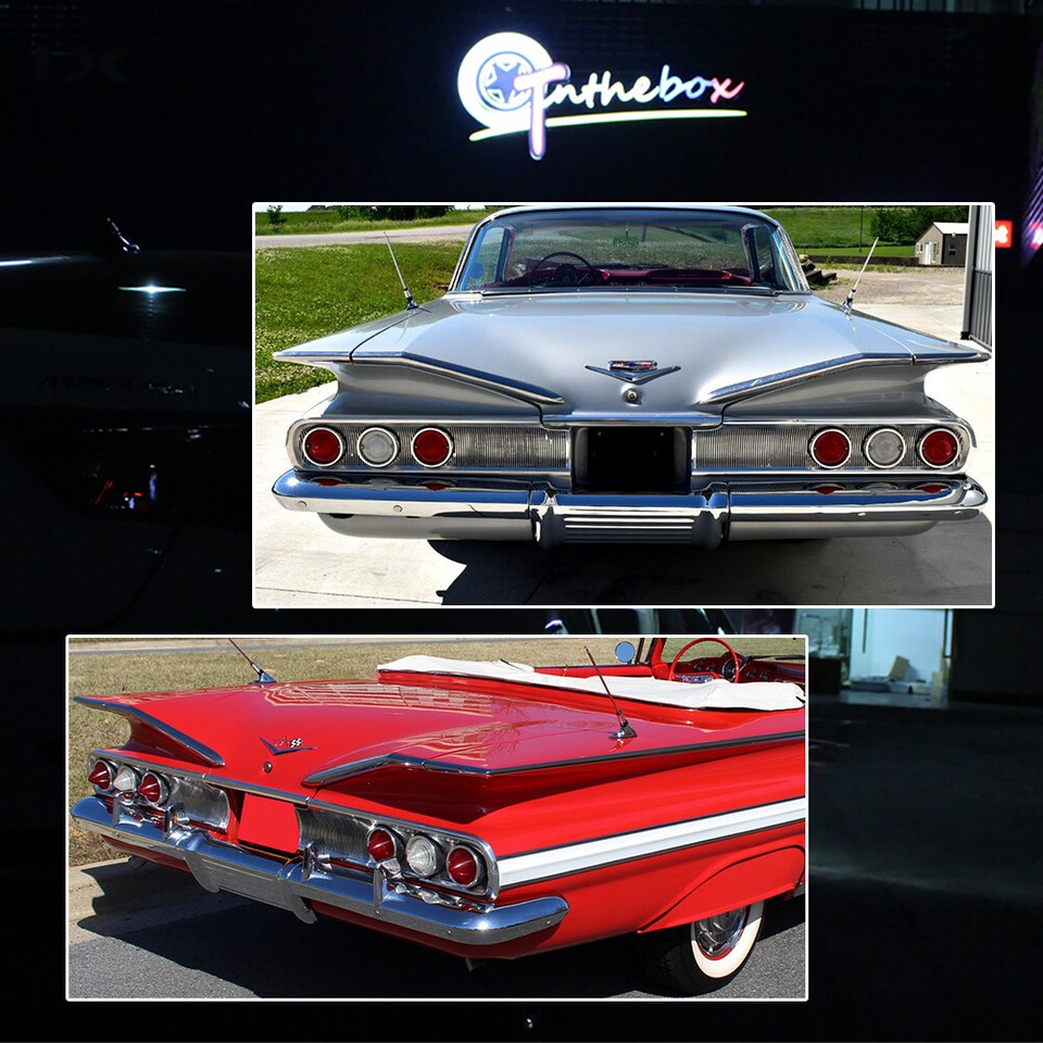 1960-1961 Chevrolet Impala Bel Air Biscayne El Camino 6PCS Rear Backup ...