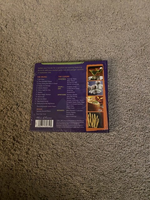 Music & Cuisine Halloween Party by Janice Hagan (CD, 2013) for sale ...