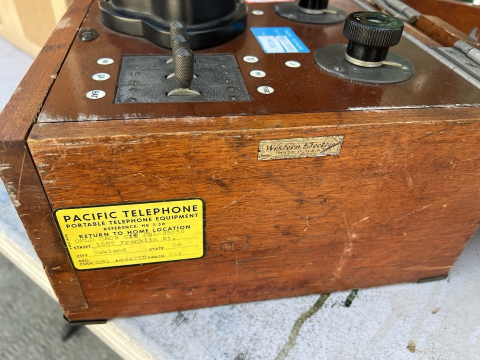 PACIFIC TELEPHONE equipment Vintage | eBay