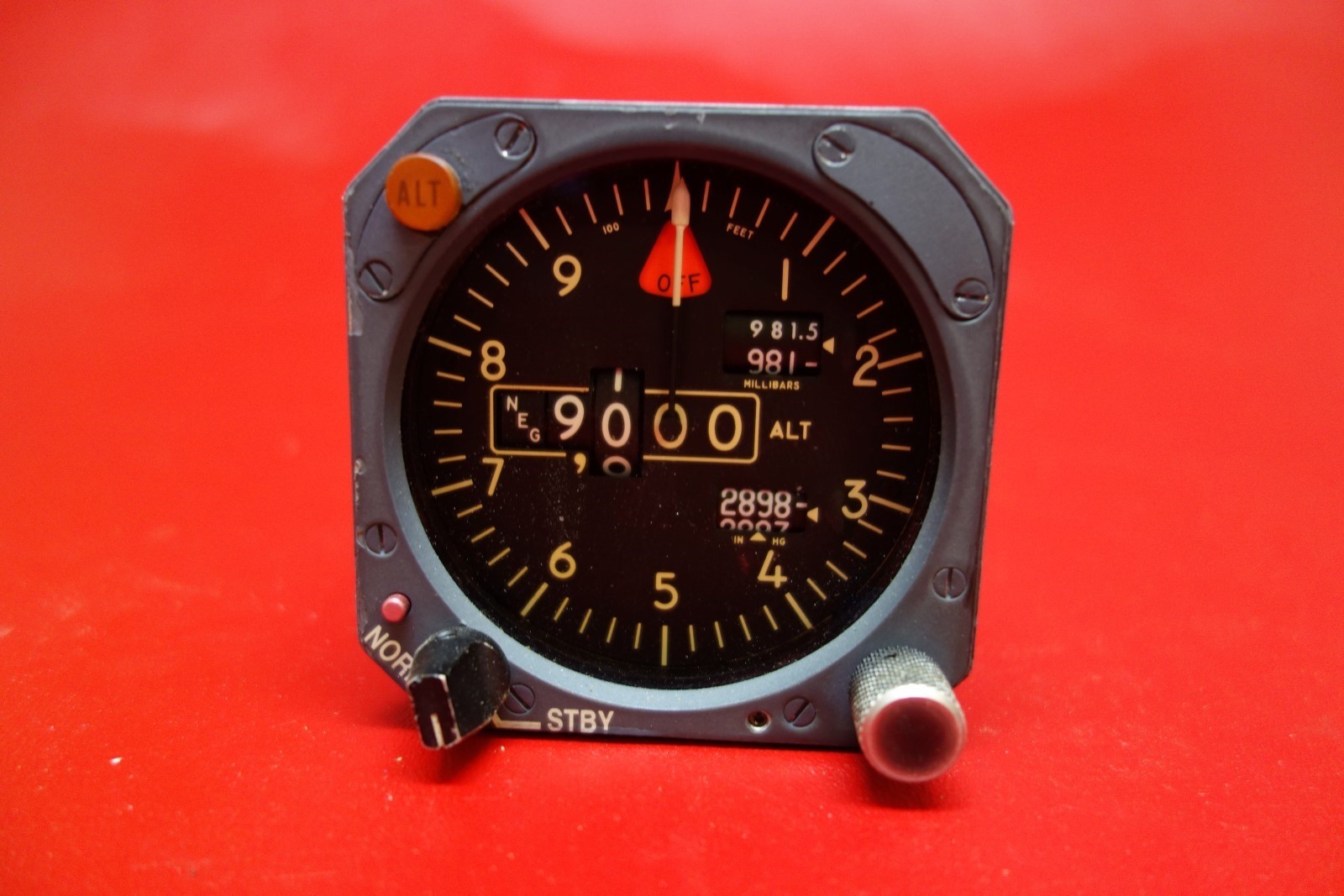 Intercontinental Dynamics Corp. Servoed Altimeter with Standby Mode PN ...