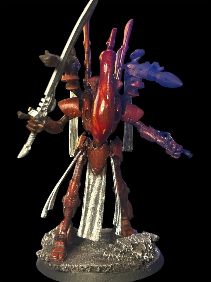 Wraithlord Warhammer 40k Elder, Aldari, Wraith Lord, Fully Painted And ...