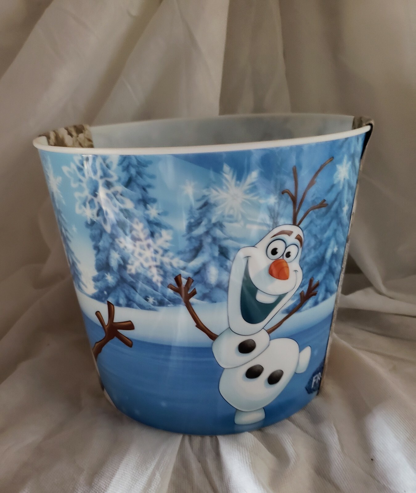 DISNEY FROZEN Pop Secret plastic POPCORN Buckets, Pick 1: Elsa/Anna or ...