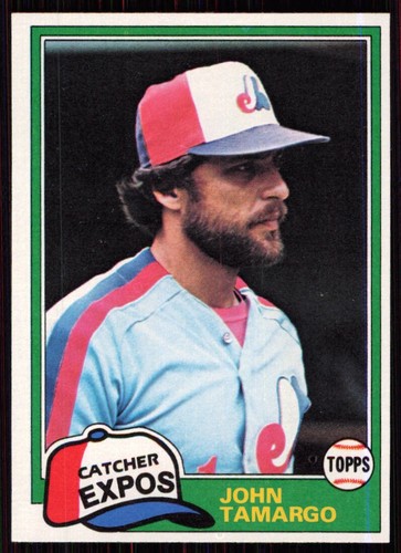 1981 Topps John Tamargo Montreal Expos #519 | eBay