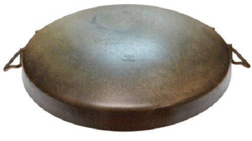 22" Steel Cooking Discada with 1-1/2" Sides and Flat Bottom | eBay
