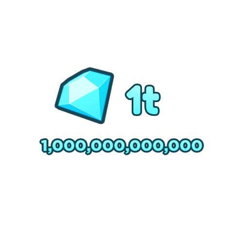 Pet Simulator X - 💎 1 Trillion Gems / 1t Diamonds 💎 PSX Gems | eBay