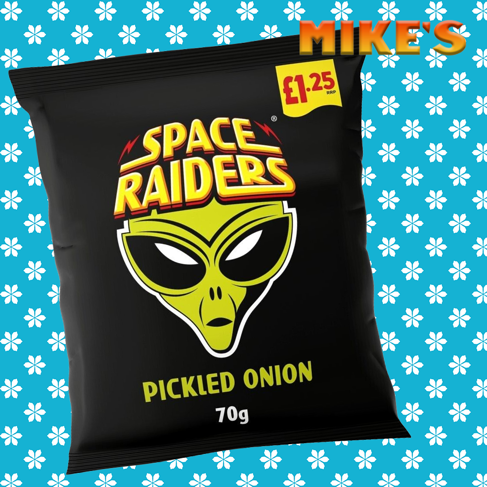 Space Invaders Crisps