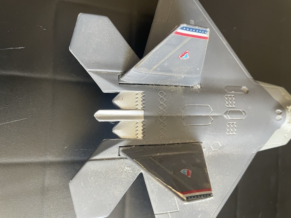 ERTL FORCE ONE LOCKHEED MARTIN YF-22 USAF FIGHTER JET DIECAST LOOSE ...