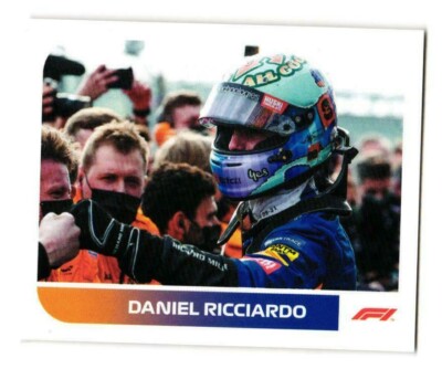 2021 Topps F1 Stickers Daniel Ricciardo #65 | eBay