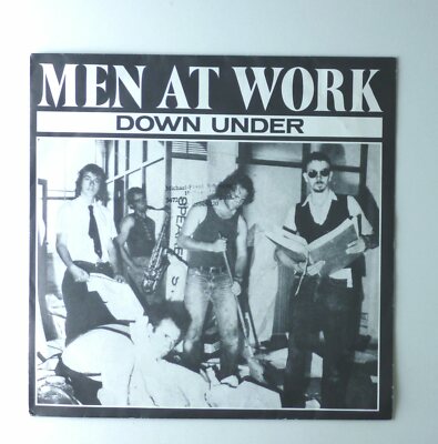 7" Single - Men At Work - Down Under - S4161 - cleaned | eBay.de