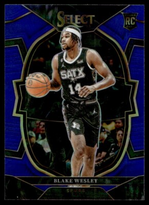 2022-23 Panini Select Silver Prizm Blake Wesley Rookie #97 | eBay