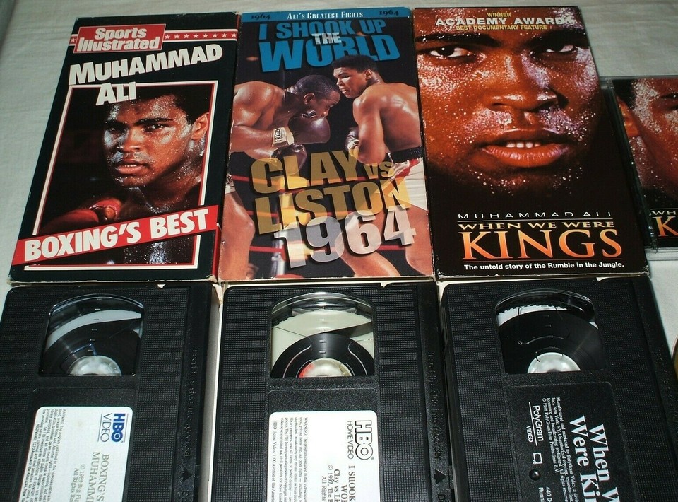 Muhammad Ali 3 VHS, 1 CD | eBay