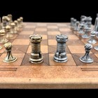 Metal Chess Set Heavy Metal With 14''x14'' Chessboard | eBay