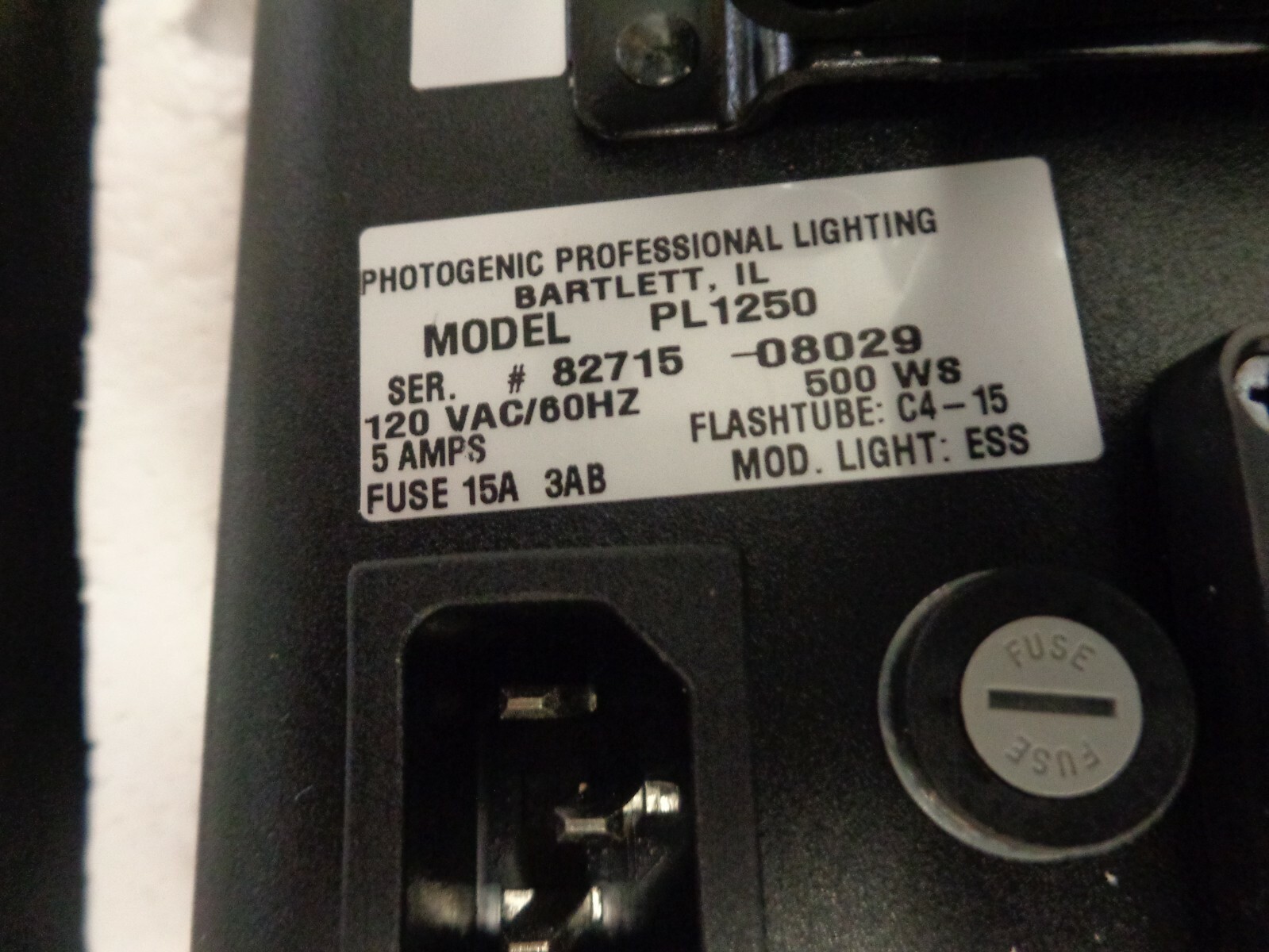 Power Light Set Photogenic 1250 PL12 in SKB case | eBay