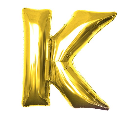 16" 40" Inch Gold Number Alphabet A-Z Letters Balloons Birthday Baby ...