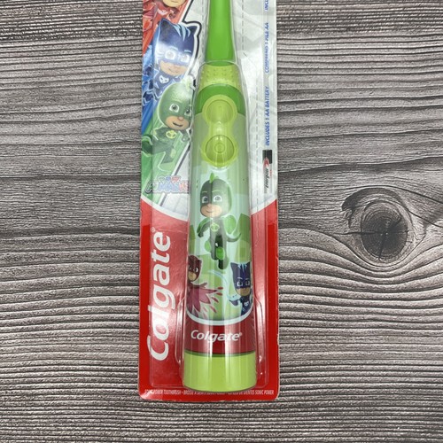 Colgate Kids Battery Powered Toothbrush, PJ Masks, Extra Soft Bristles ...