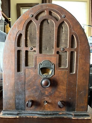 Rare 1944 ZENITH Model 805, Zenith’s Last Cathedral Radio | eBay