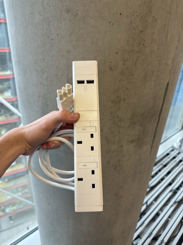 Bulk Premium Desk Power Modules | Office Extension Units | Tested | eBay UK