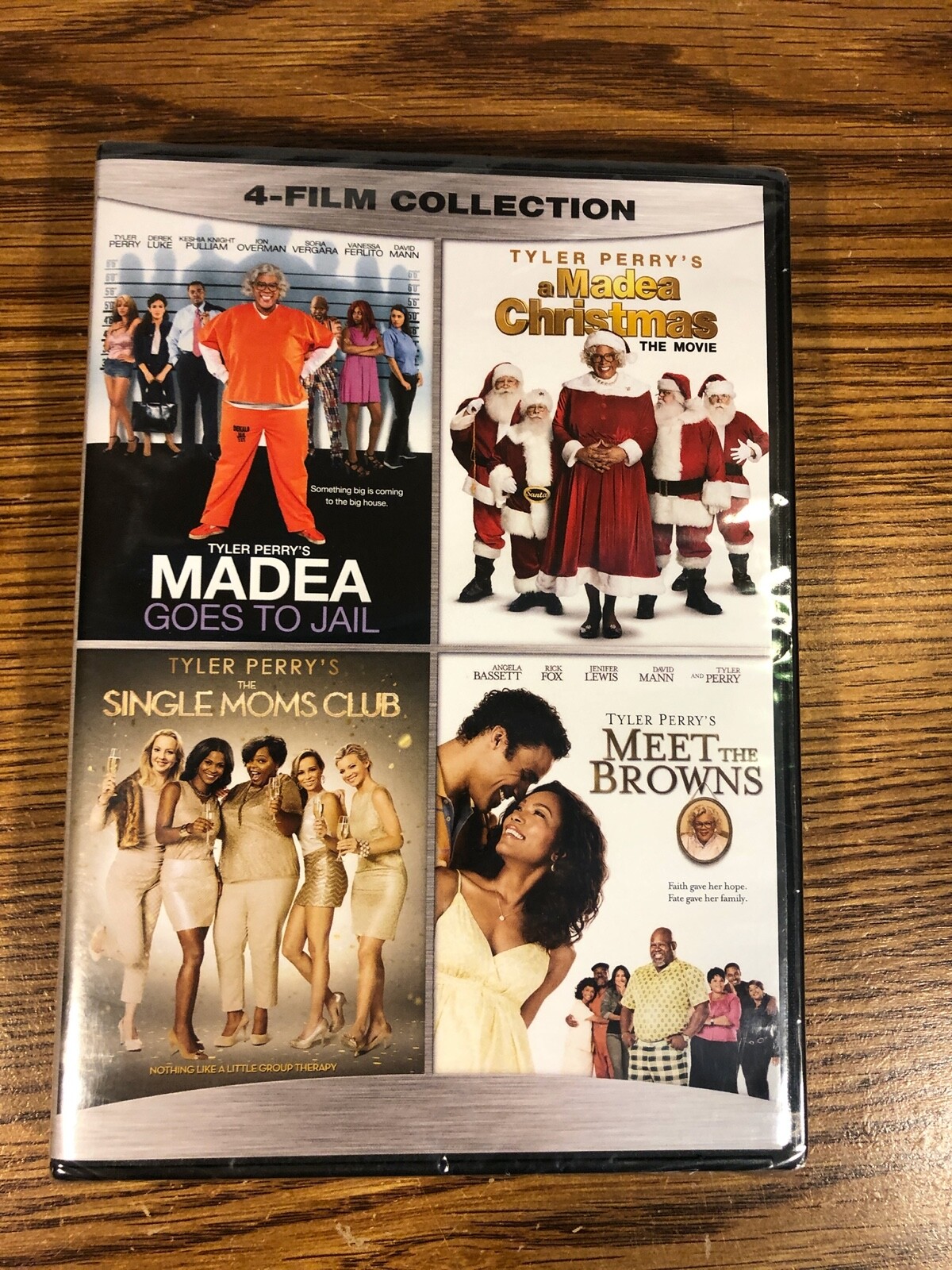 Tyler Perry 4 Film Collection DVD MADEA GOES TO JAIL CHRISTMAS MEET THE ...