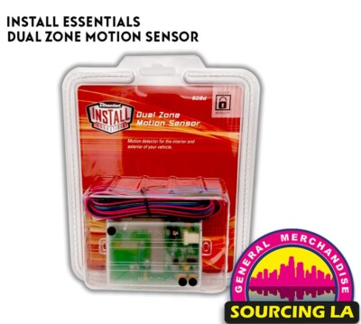 Directed Dual Zone Motion Sensor 508D – Interior Ultrasonic Radar ...