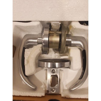 Schlage AL53PD-SAT Entrance Door Lever Set, 626 | eBay