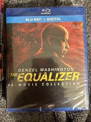 The Equalizer Trilogy,3-MOVIE COLLECTION BLU-RAY,w/Digital Codes for ...