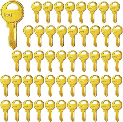(50 KEYS) MA1 (M1) BRASS Key Blanks 50 Master M1 Padlock Key Blanks | eBay