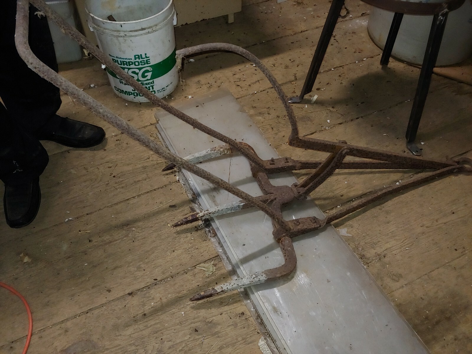 Antique Horse Pulled Manure Fork | eBay