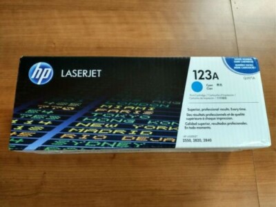 Q3971A Genuine HP Cyan Toner Color LaserJet 2500L 2550LN 2550 2800 2820 ...