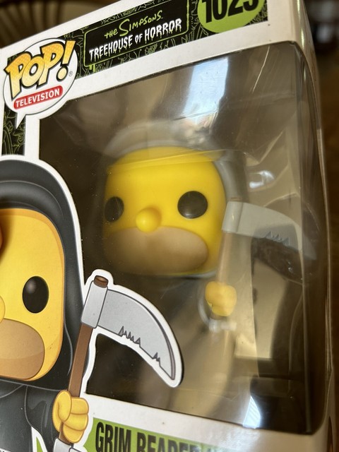 Funko Pop! Vinyl: The Simpsons - Grim Reaper Homer #1025 for sale ...