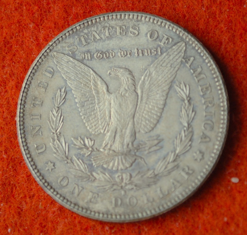 1878 S MORGAN DOLLAR $1 90% SILVER U.S. MINT ISSUED COIN SAN FRANCISCO ...