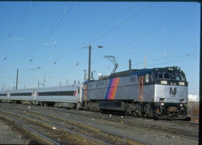 NJT 958 E-60CP, S Amboy, NJ, 01/87; Kodachrome Original | eBay
