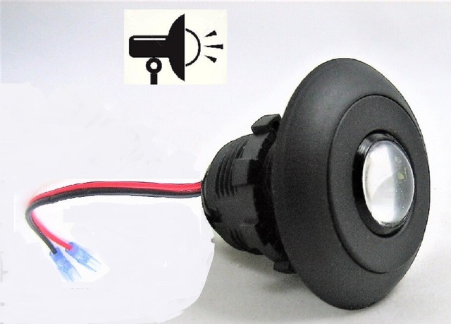 Strobe Light 12 Volt Panel Alarm Ultra Bright White LED Flashes Tube ...