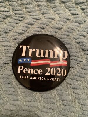 Political Button trump pence 2020 keep America great | eBay