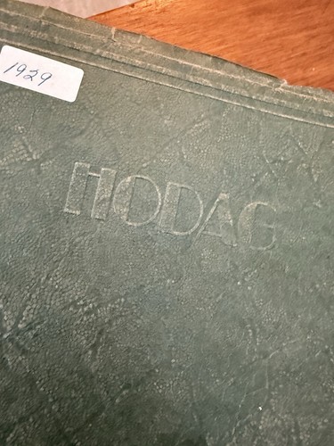 1929 RHINELANDER, WI. High School YEARBOOK ~ Hodag ~ MANY HISTORIC ...