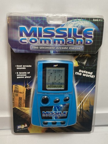 MGA Missile Command Handheld Game 2001 Atari Arcade Classic New Sealed ...
