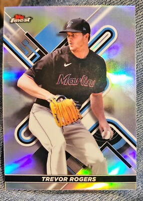 2022 Topps Finest Baseball #65 Trevor Rodgers - Blue Jays Refractor ...