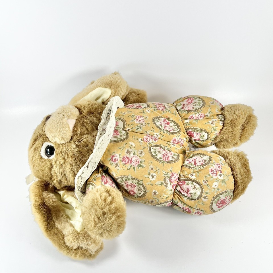 Brooklyn Doll Toy & Nov. Co Brown Bunny Rabbit Clown Jester Stuffed ...