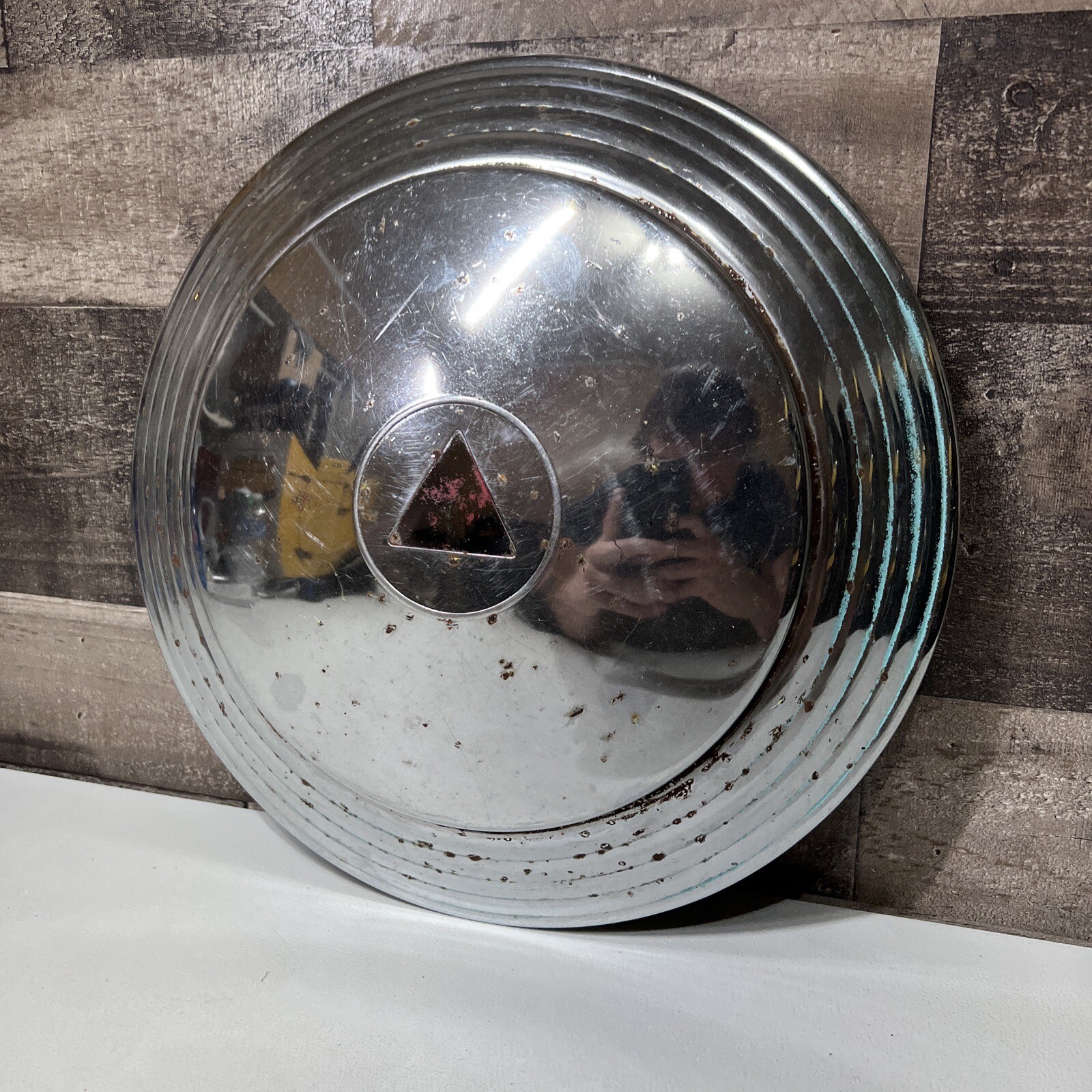 Used OEM 12 7/8” Hubcaps 1948-1953 Hudson Hornet/Wasp/Jet Liner(5053SR ...