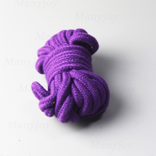 33ft/10m Thick 2PCS Cotton Rope Bondage Restraint Japanese Shibari BDSM ...