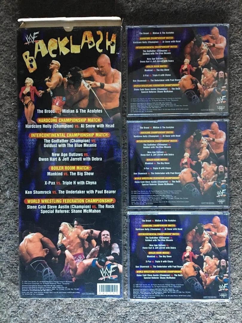 The Rock Vs Stone Cold Backlash 1999