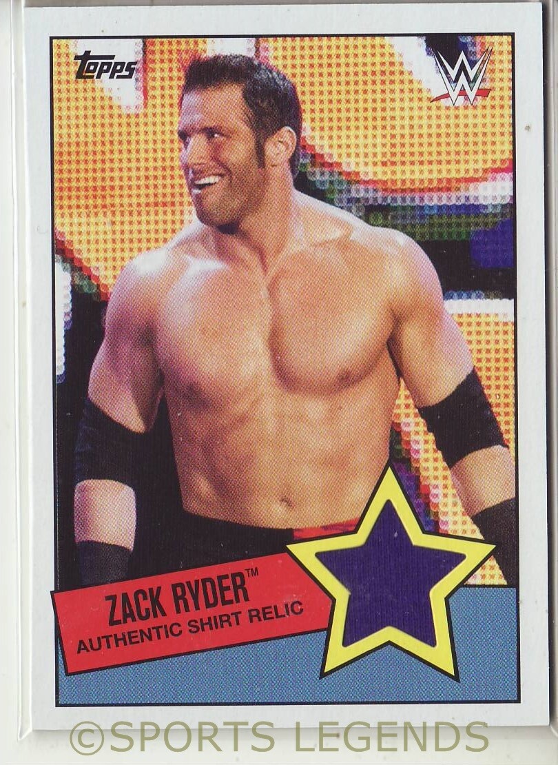 2015 WWE Heritage Zack Ryder shirt relic | eBay