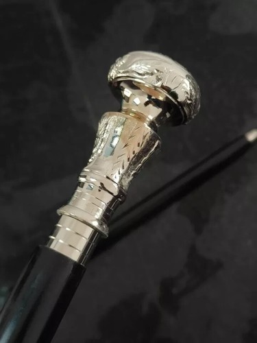 Chrome Victorian Wands brass Handle walking cane-Walking New 2 Tier ...