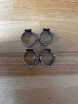 1968-1970 Ford Mustang fuel line crimp clamps, NOS Holley Boss 302 429 ...