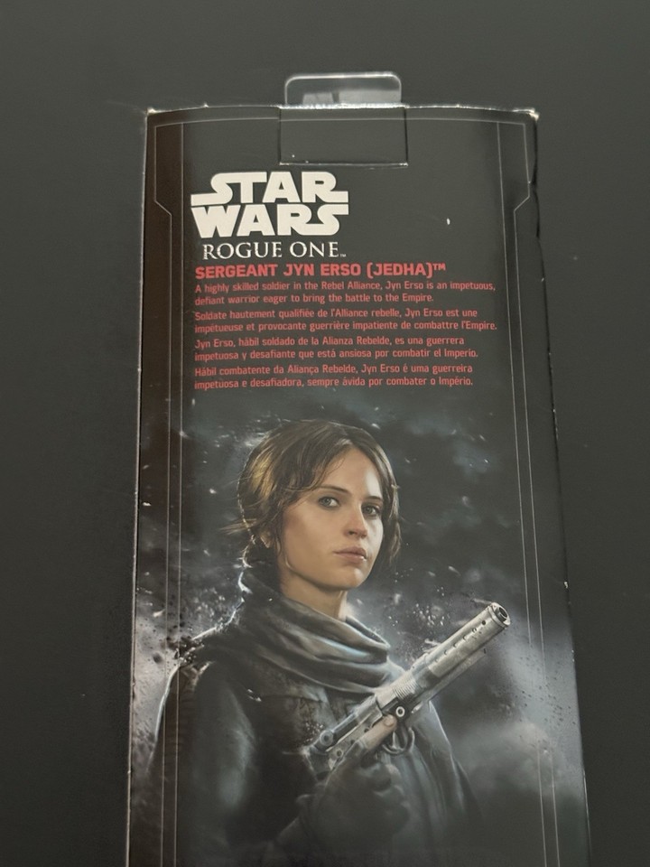 Star Wars Rogue One 12" Sergeant Jyn Erso (Jedha) Figure B7377 New in ...