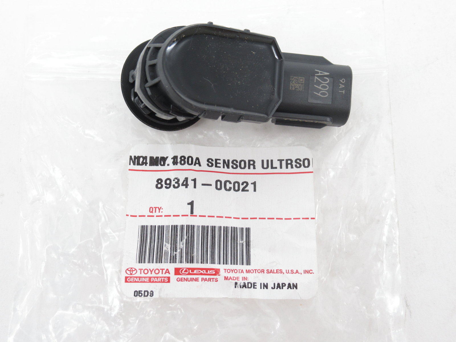 Genuine OEM Toyota 89341-0C021 Park Sensor Outer Rear 2014-2019 Tundra ...