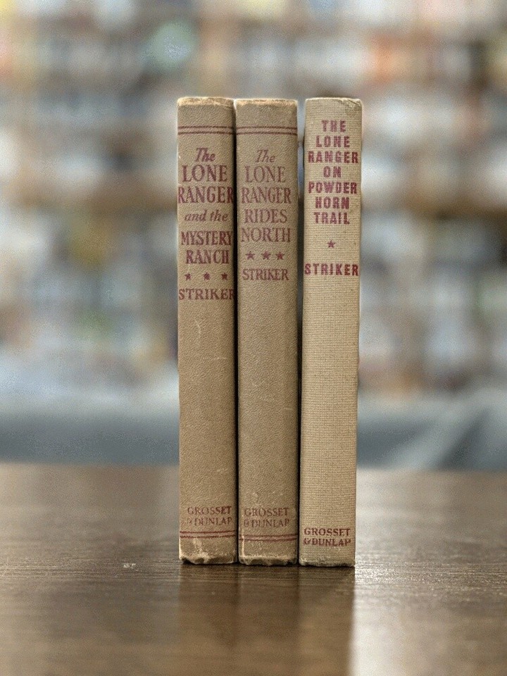 Lot of 3 Lone Ranger HC Mystery Ranch; Powder Horn Trail; Rides North ...